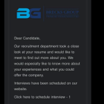 Brecks Group Email Scam: Fake Interview & Job Offer! – Infoquu