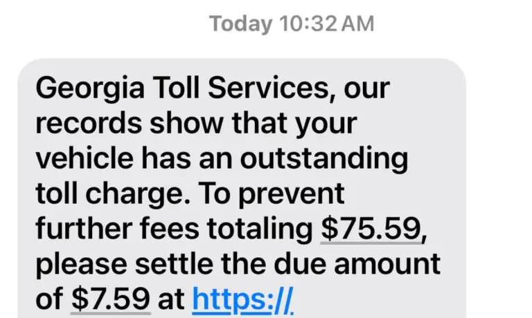 Gatollinvoice Scam Text: Fake Georgia Outstanding Toll Charge! – Infoquu