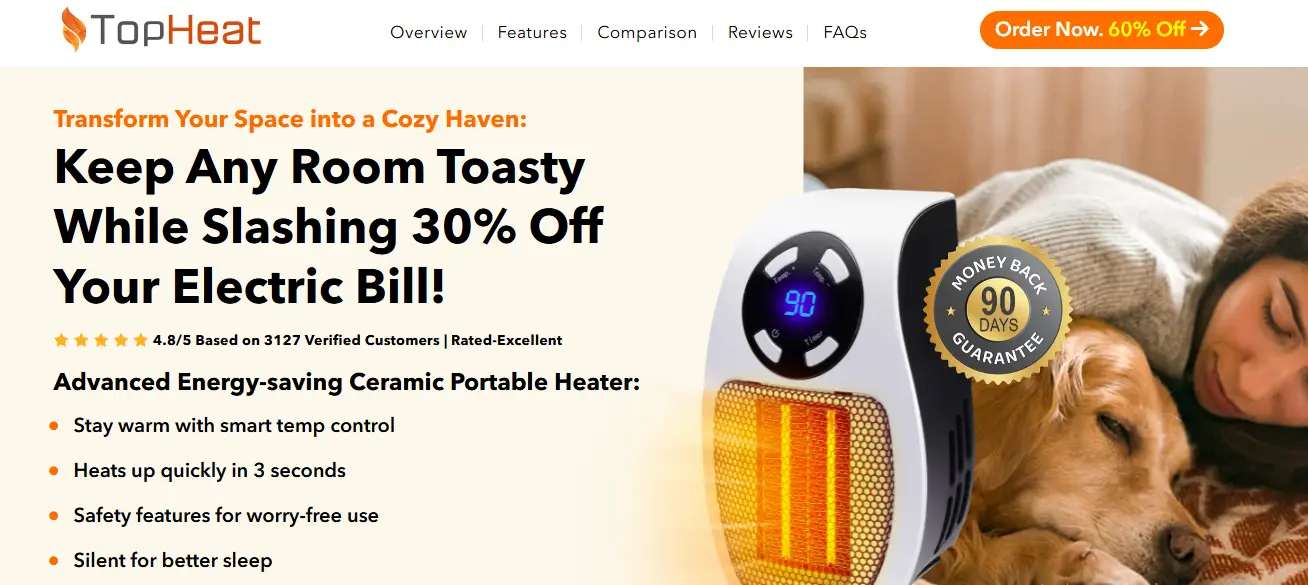 The TopHeat Portable Heater Scam: Don’t Get Duped – Infoquu