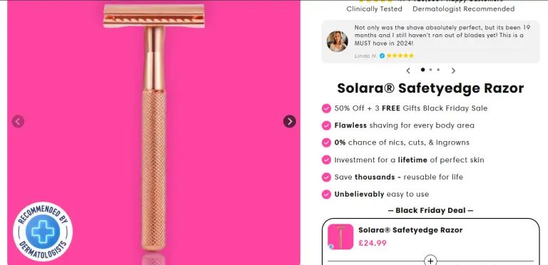 I bought the Solara Safetyedge Razor, so you don’t have to – Infoquu