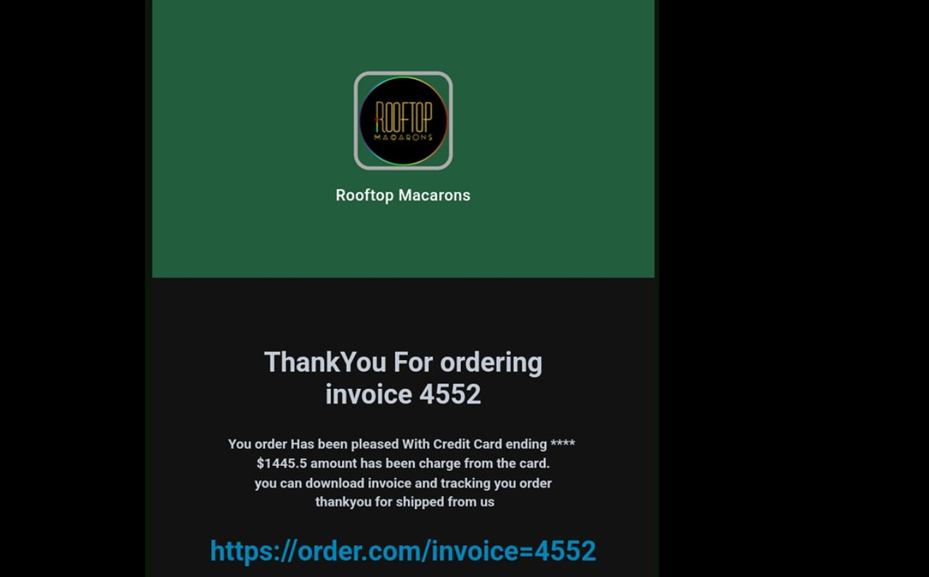 Rooftop Macarons Email Scam – Don’t be a Victim! – Infoquu