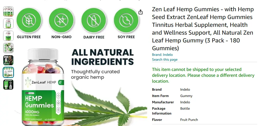 The ZenLeaf CBD Gummies Scam: What You Need to Know – Infoquu