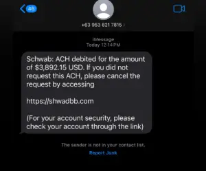 Warning: Schwabba Scam Texts – Don’t Be a Victim! – Infoquu