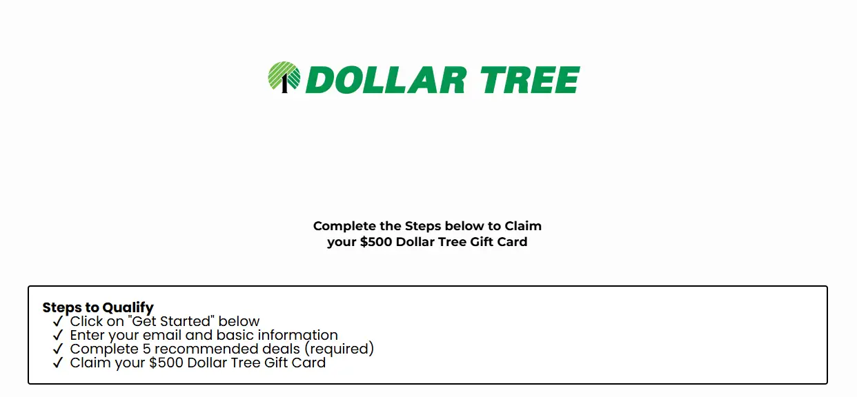 Dollargifted.com Scam: The Truth Behind the $500 Dollar Tree Gift Card ...