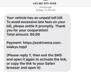 Received an E-ZPassNY “Unpaid Toll” Text? Don’t Click – It’s a Scam ...