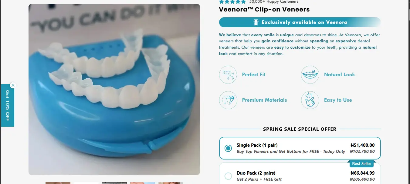 Veenora™ Clip-on Veneers Review: Smile Fix or Scam? Find Out Here ...
